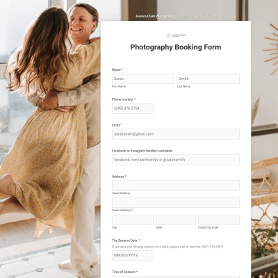 Photography Client Questionnaire | Lightfolio