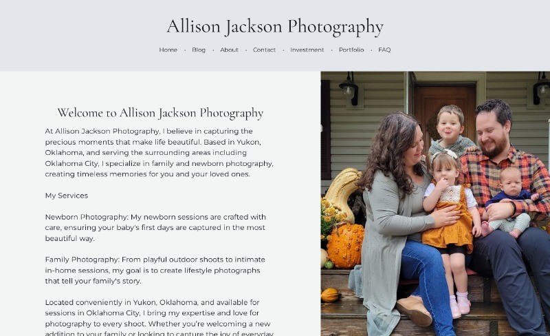 Home - Allison Jackson Photography